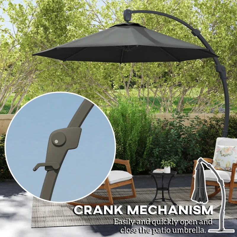 How to Choose a Cantilever Parasol: The Ultimate Guide - Aosom