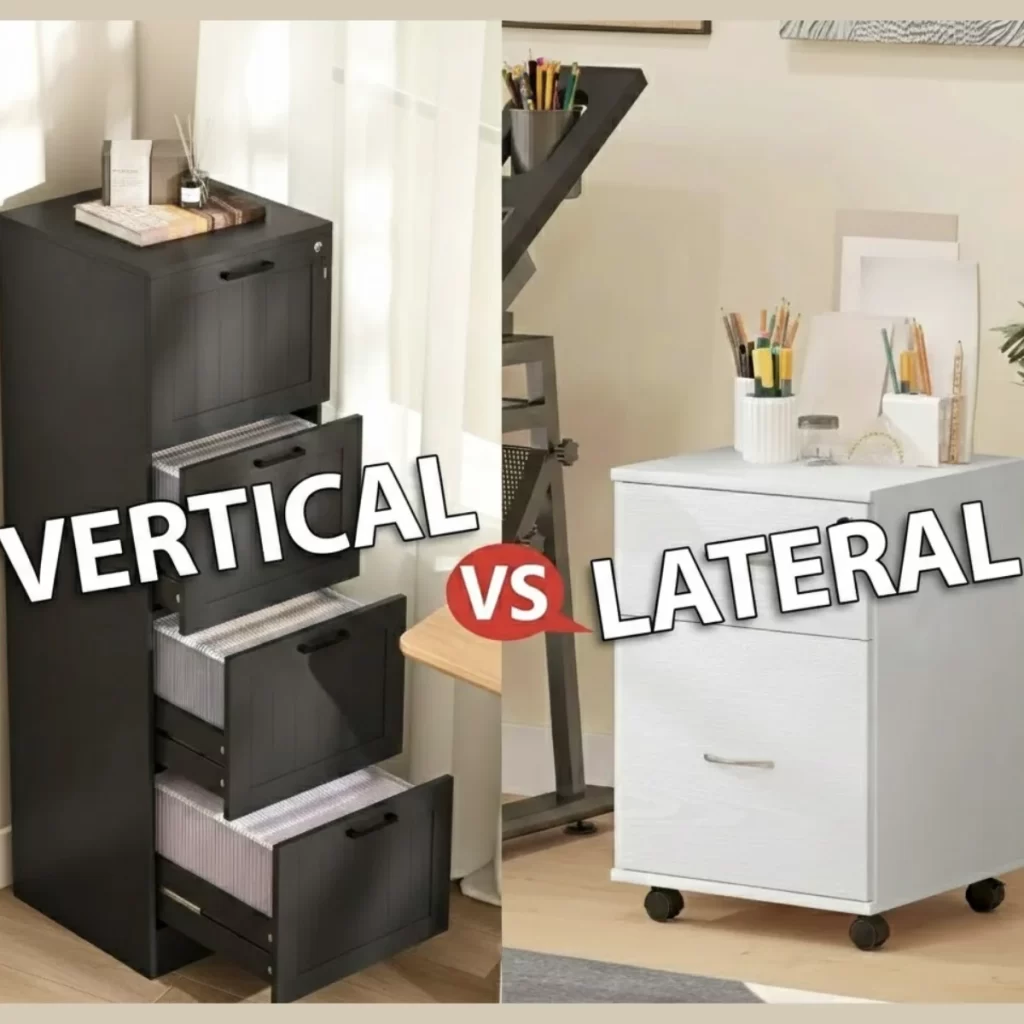 Lateral vs Vertical File Cabinet: Complete Comparison - Aosom