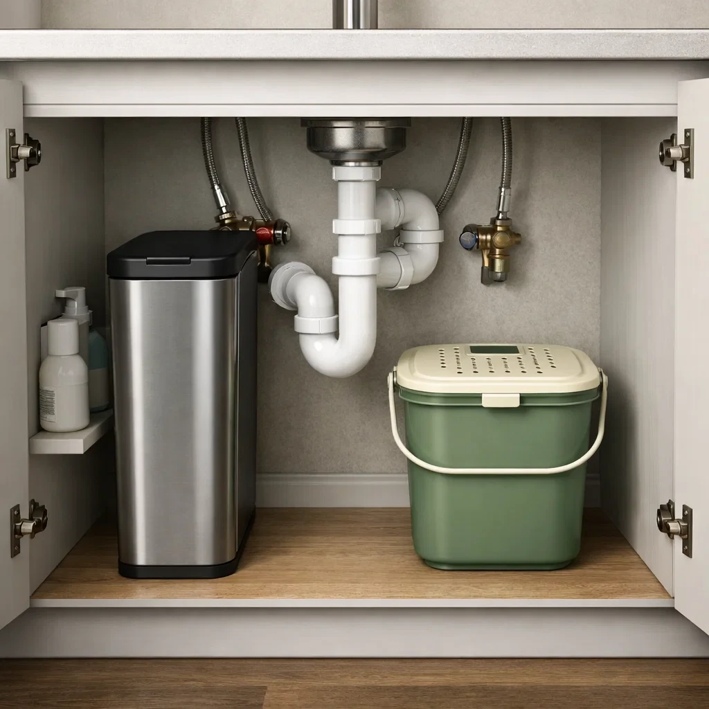 Where to Put a Dustbin in Your Kitchen for Best Results - Aosom