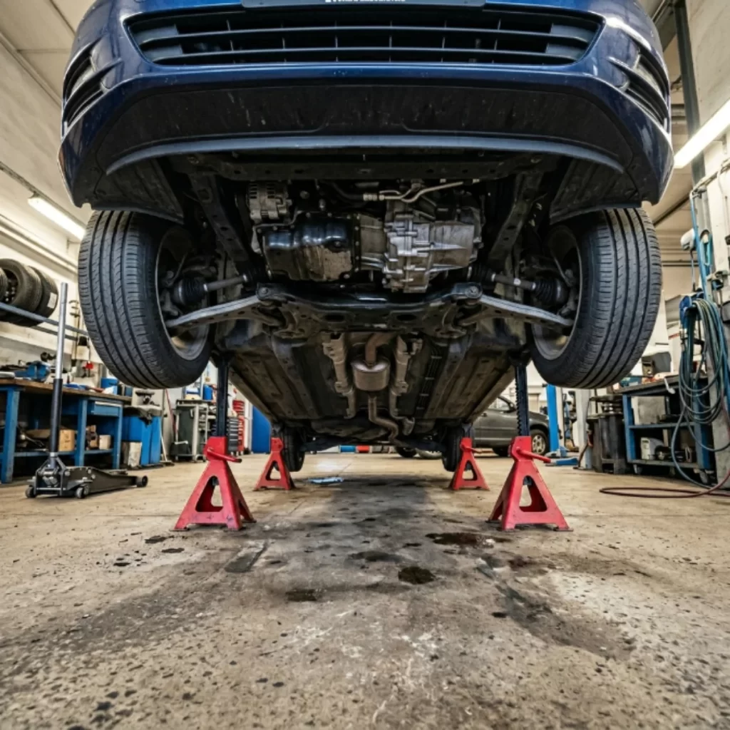 Where to Place Axle Stands on Your Car: Every Safe Point Explained - Aosom