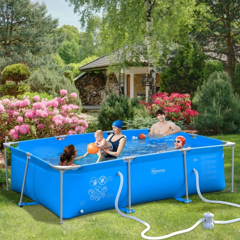 How to Choose the Perfect Swimming Pool for Your Garden - Aosom