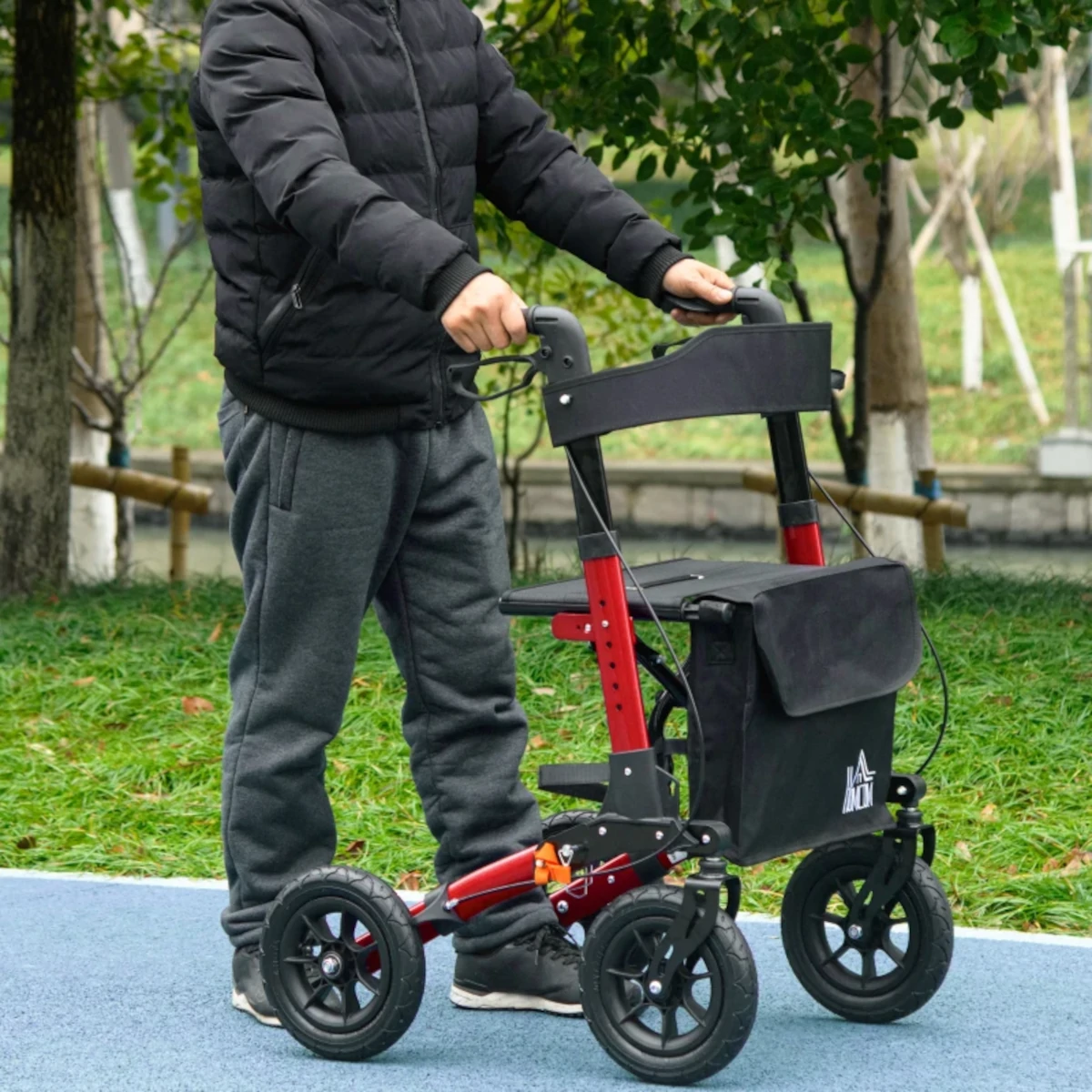 How To Choose a Rollator Walker for Safe Daily Mobility - Aosom