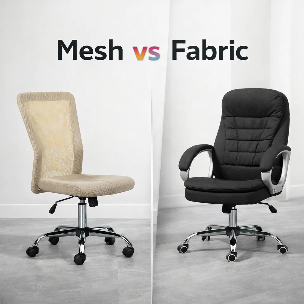 Mesh vs Fabric Office Chair: Which One Should You Choose? - Aosom