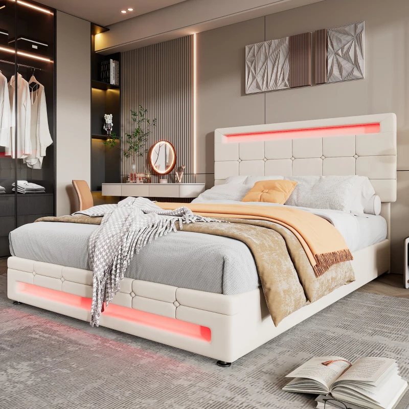 Best Ottoman Beds UK: Every Size, Style and Budget - Aosom