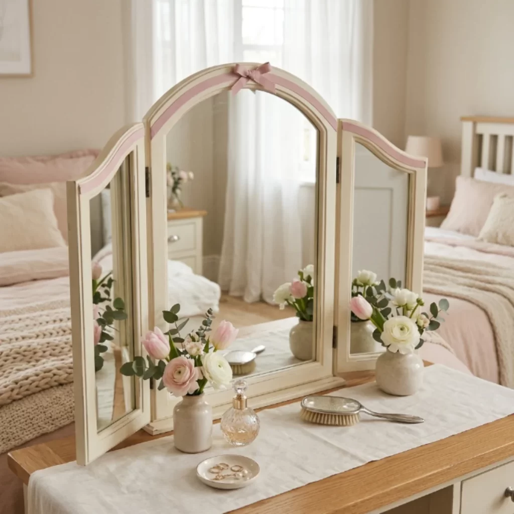How to Decorate a Dressing Table Mirror – Styling Tips - Aosom